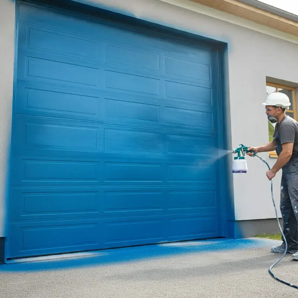 Garage Door Spray Painting - uPVC Spray Painters & Spray Painting ...